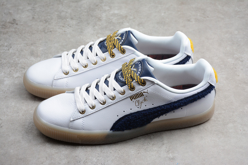 Puma Clyde Leather Black History Month Retro Mens Shoes 364438-01 ...