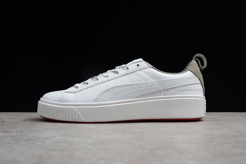 Puma Suede Platform Switch Rihanna Flatform Shoes Split White 365612-01 ...