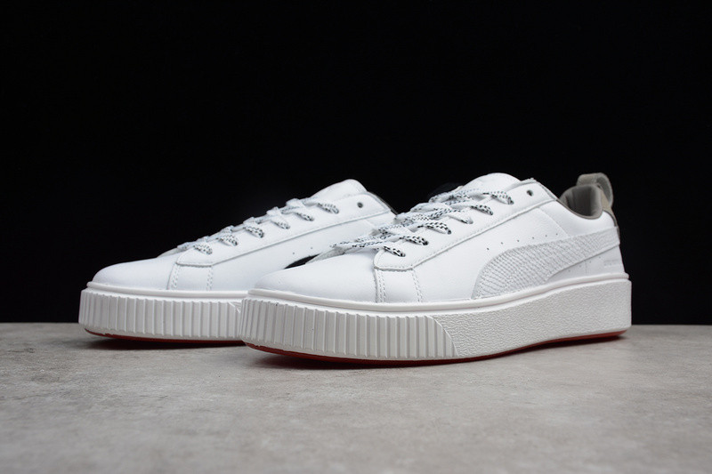 Puma Suede Platform Switch Rihanna Flatform Shoes Split White 365612-01 ...