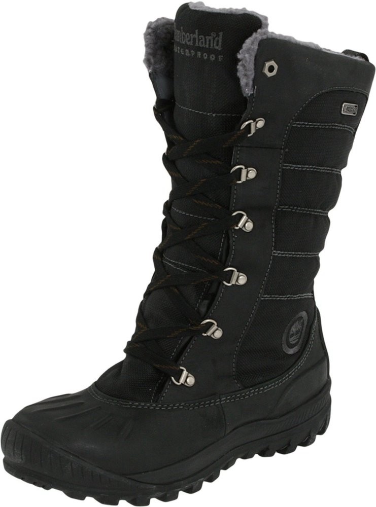 Timberland Earthkeepers Mount Holly Tall Wp Faux Fur Boots Black For ...